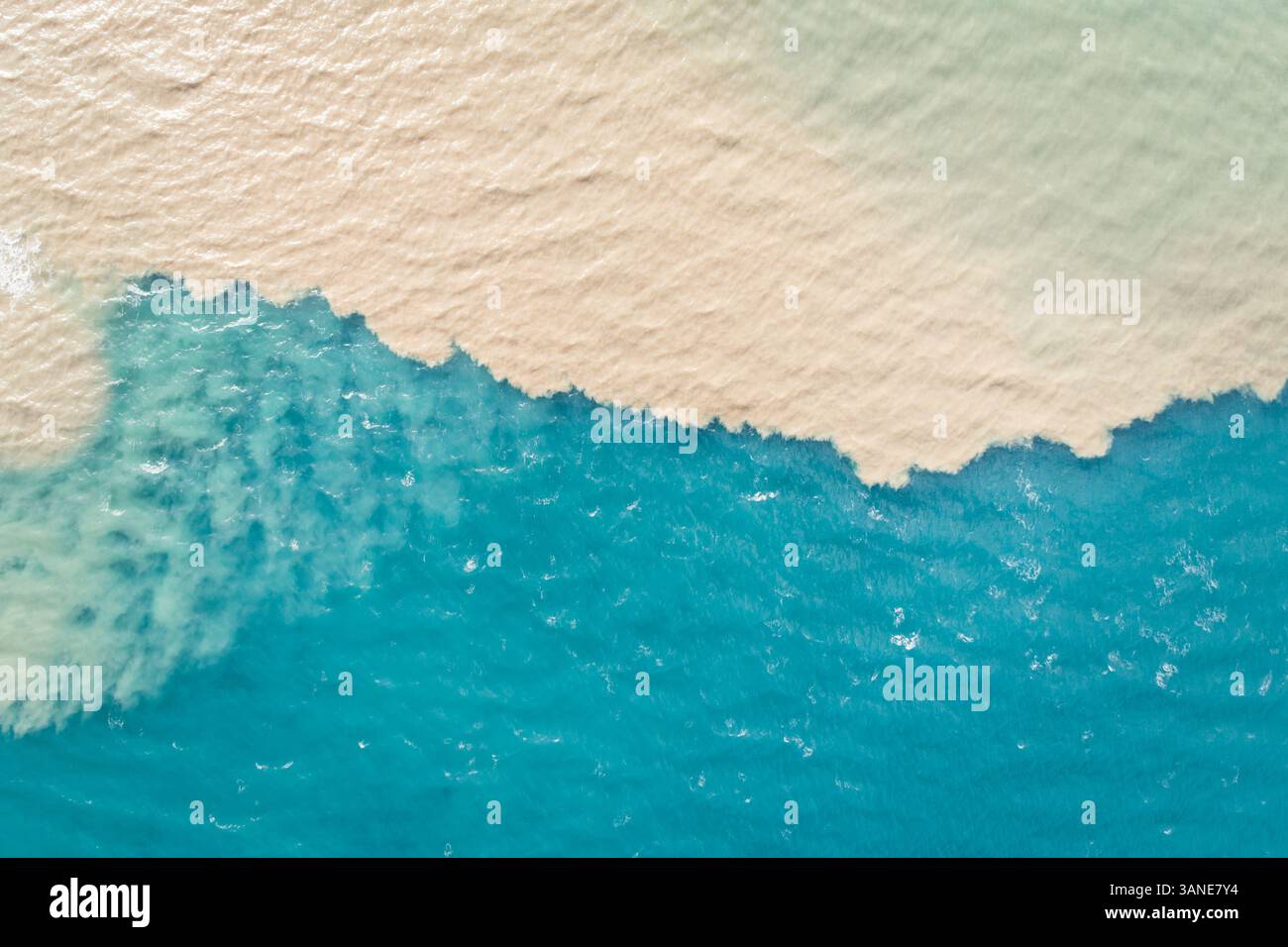 Aerial view of estuary river current Stock Photo - Alamy