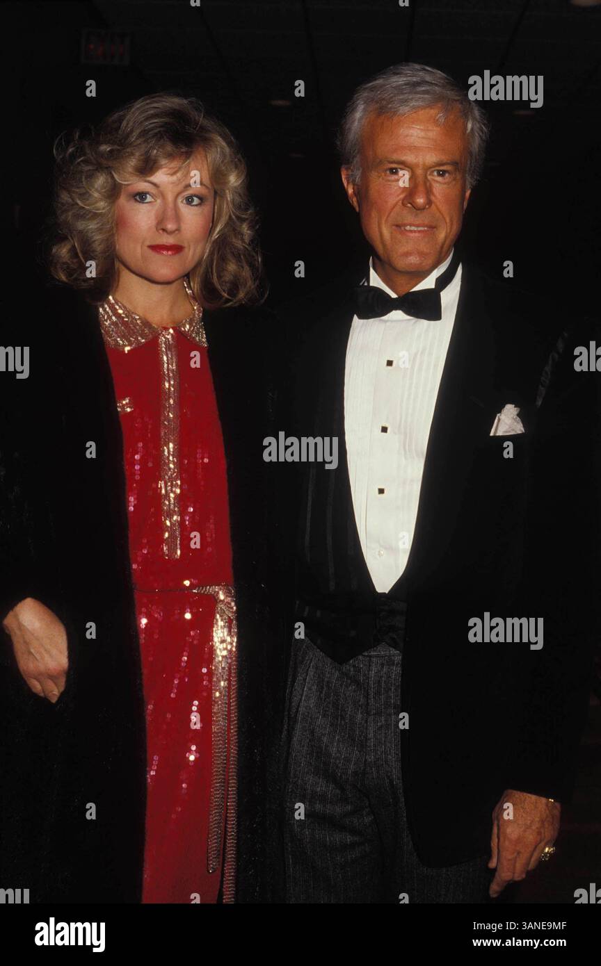 Dec. 00, 1985 - ROBERT CULP with wife CANDACE FAULKNER 1985.# 13851 ...