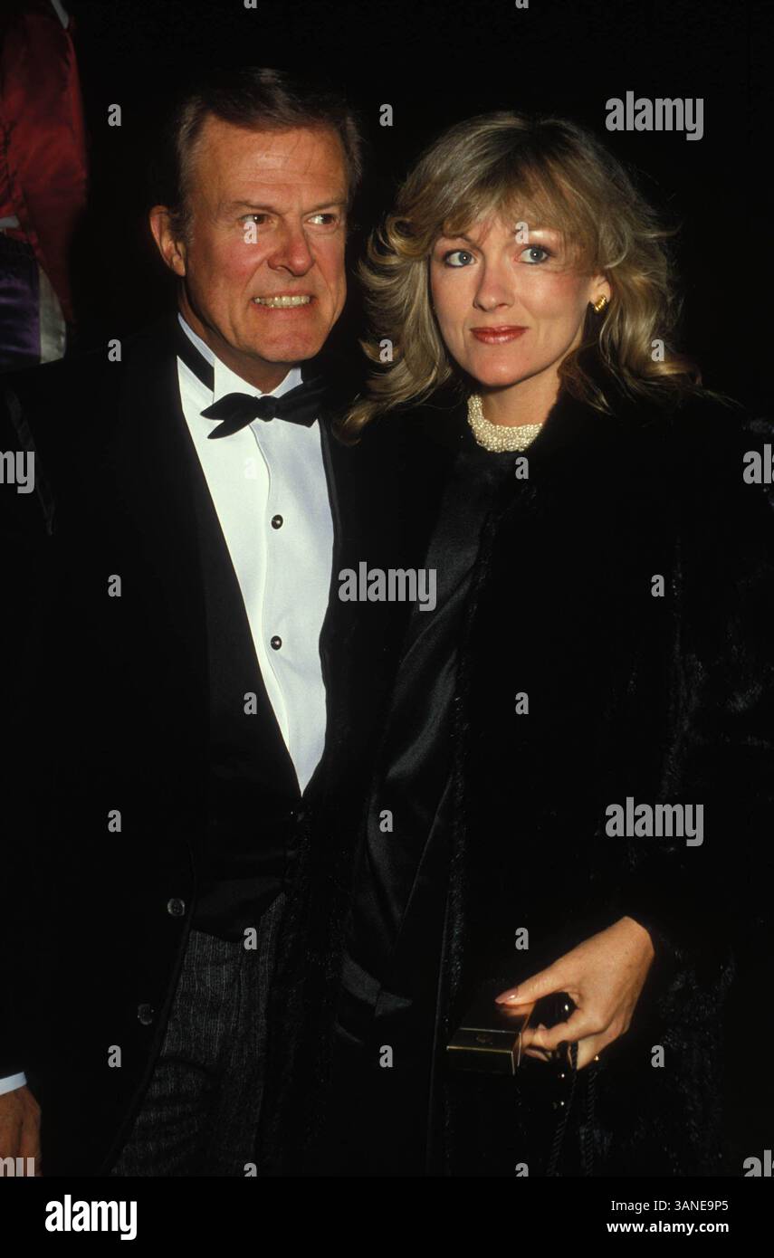 Dec. 00, 1983 - ROBERT CULP with wife CANDACE FAULKNER 1983.# 12760 ...