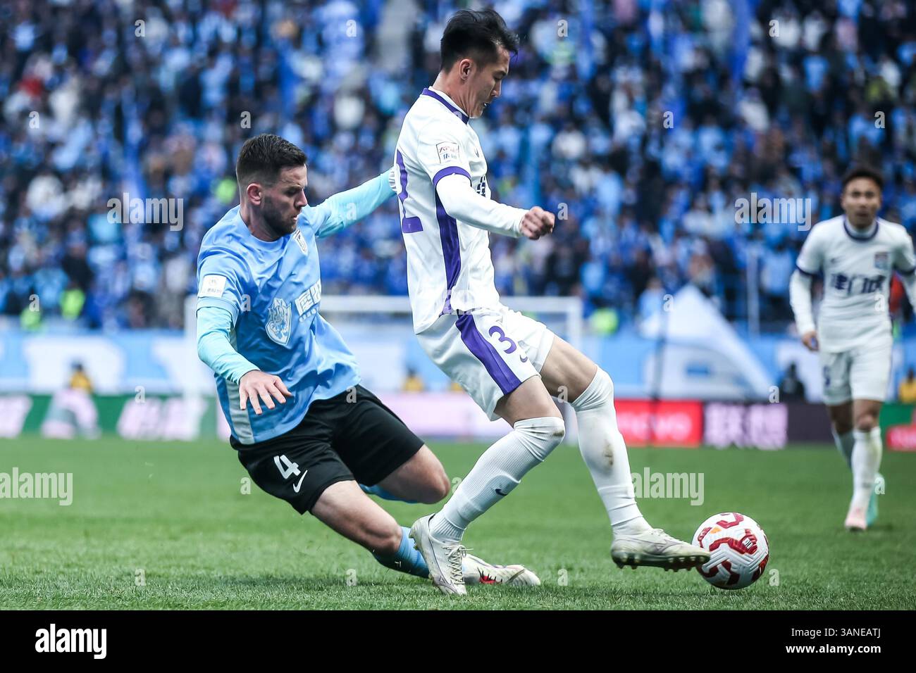 Dalian Yingbo Football Club 1-1 draw Tianjin Jinmen Tiger Football Club ...
