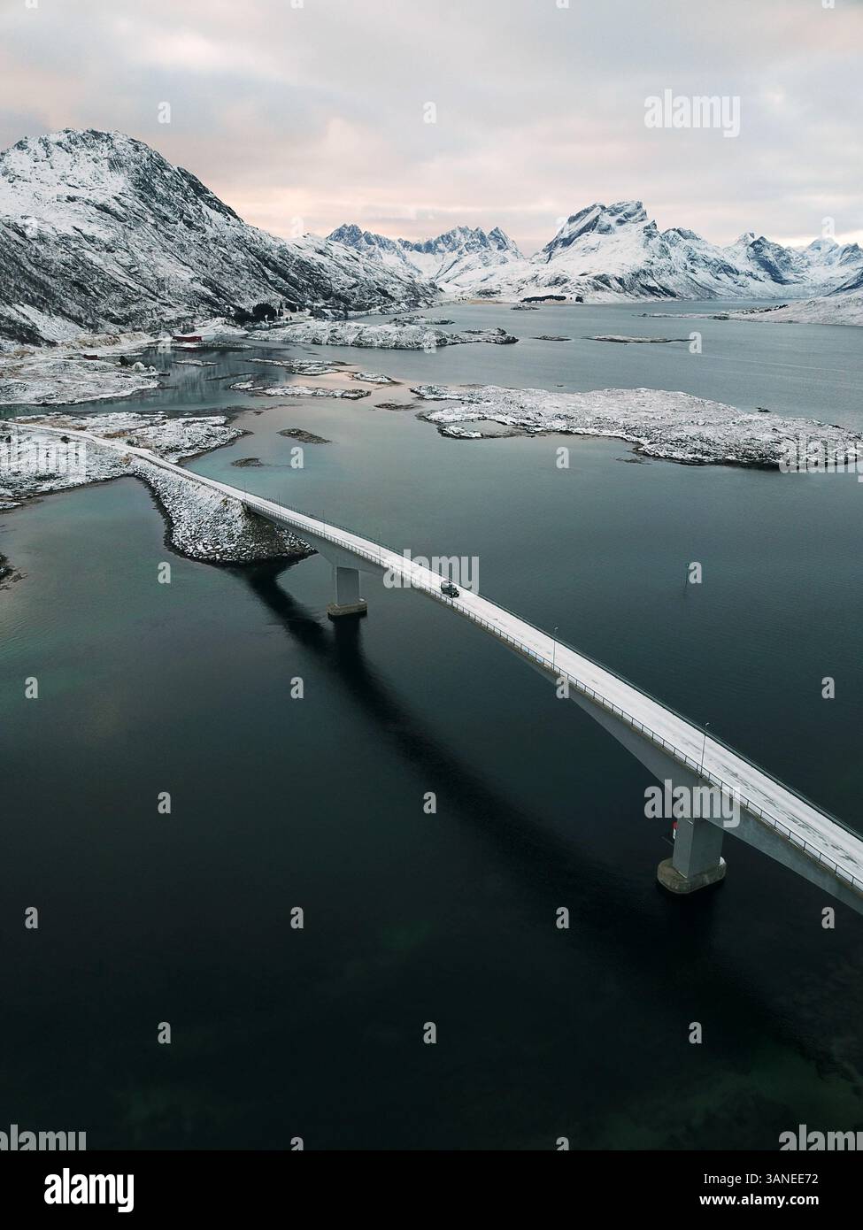 Fredvang bridges lofoten norway hi-res stock photography and images - Alamy