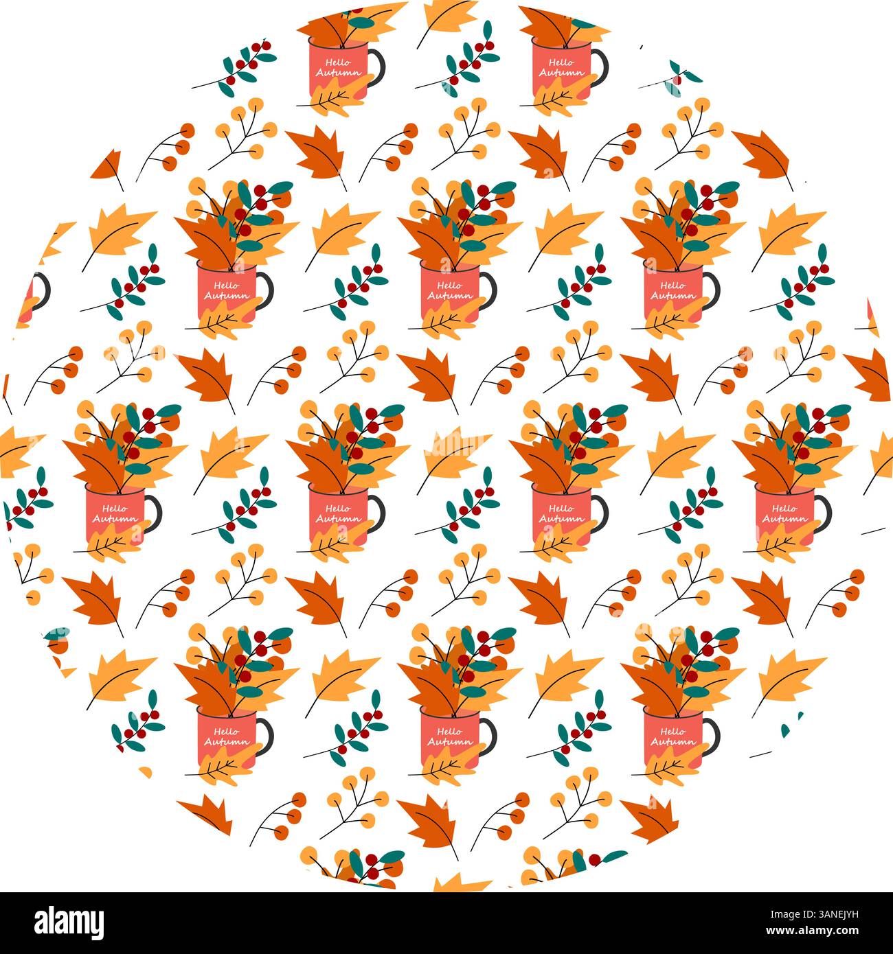 Acorn banner lettering on Stock Vector Images - Alamy