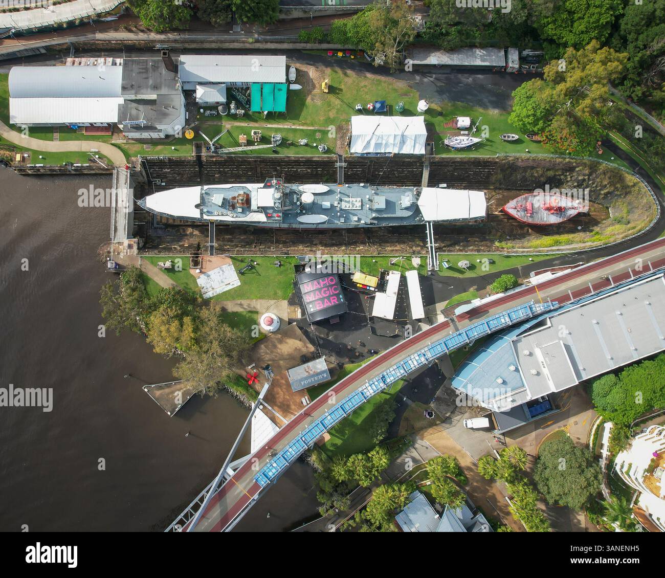 Brisbane south bank river historical hi-res stock photography and ...