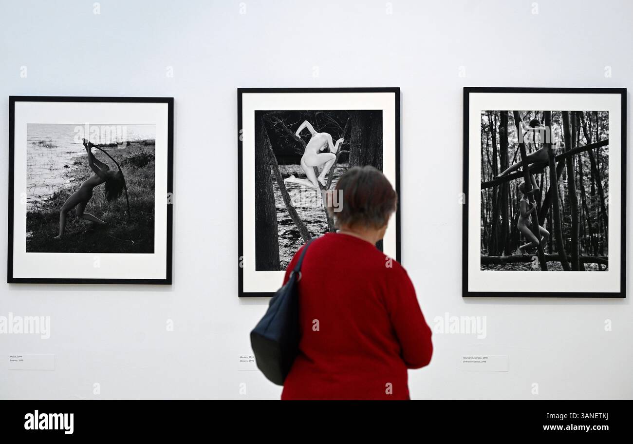 Prague, Czech Republic. 15th Apr, 2025. An exhibition of Slovak ...