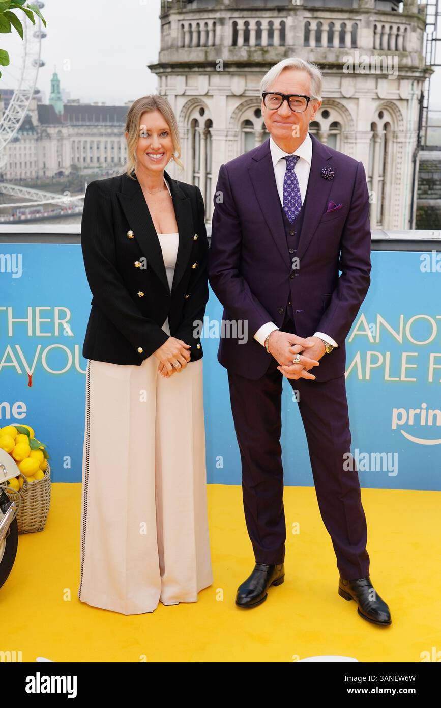 Producer, Laura Fischer (left) and Director, Paul Feig, at a photocall ...