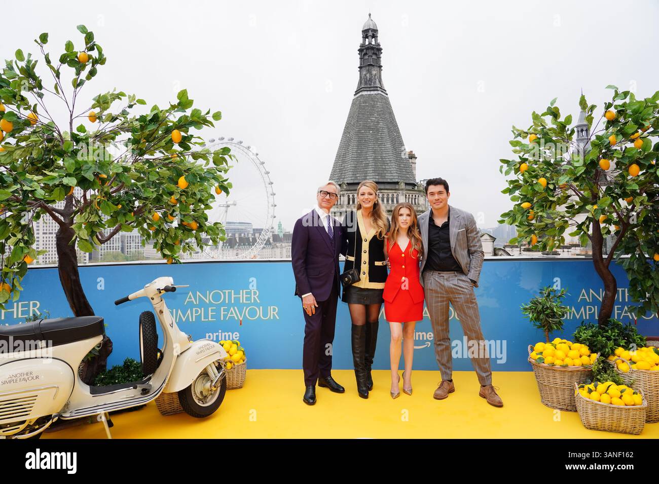 (left to right) Director, Paul Feig, Blake Lively, Anna Kendrick and ...