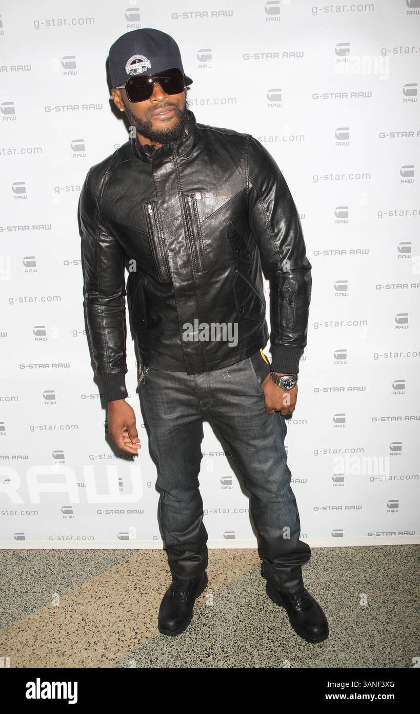 Tyson beckford g star 2010 collection hi-res stock photography and ...