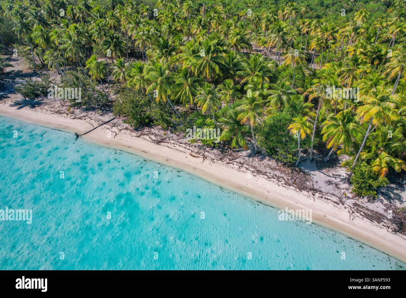 Aerial view of beautiful Bora Bora Lagoon, Motu Piti A'au, French Polynesia Stock Photo - Alamy