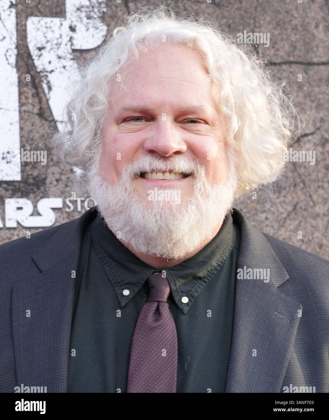 Los Angeles, USA. 14th Apr, 2025. John Finklea arrives at the Lucasfilm ...
