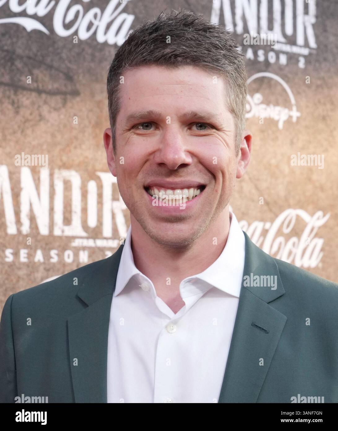 Jeremy Reitz arrives at the Lucasfilm's ANDOR Season 2 Los Angeles ...