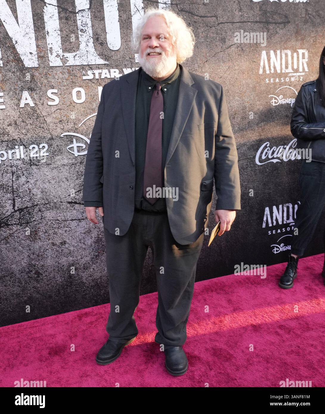 John Finklea arrives at the Lucasfilm's ANDOR Season 2 Los Angeles ...