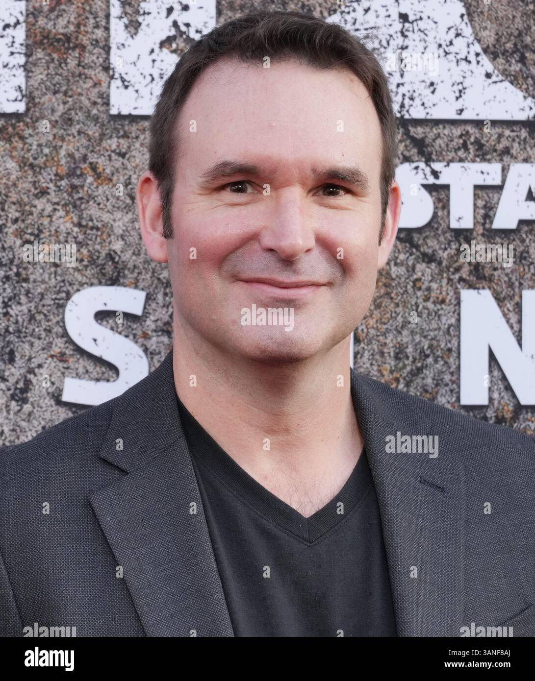 Los Angeles, USA. 14th Apr, 2025. Brandon Roberts arrives at the ...