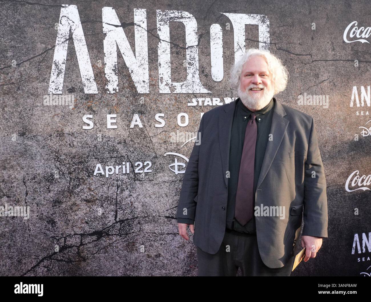 John Finklea arrives at the Lucasfilm's ANDOR Season 2 Los Angeles ...