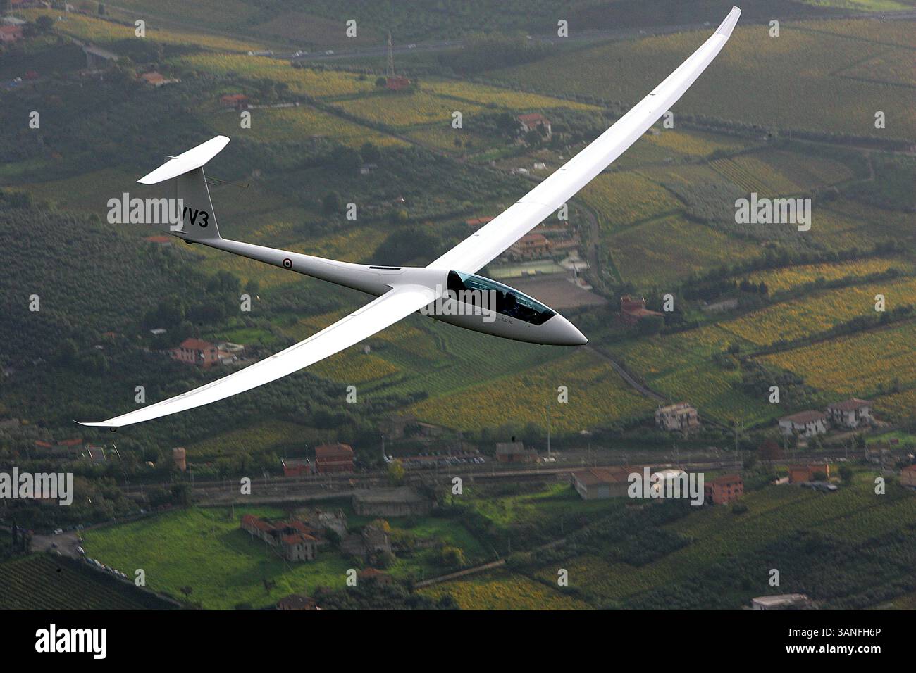 Aerial view gliding above beautiful hi-res stock photography and images - Alamy