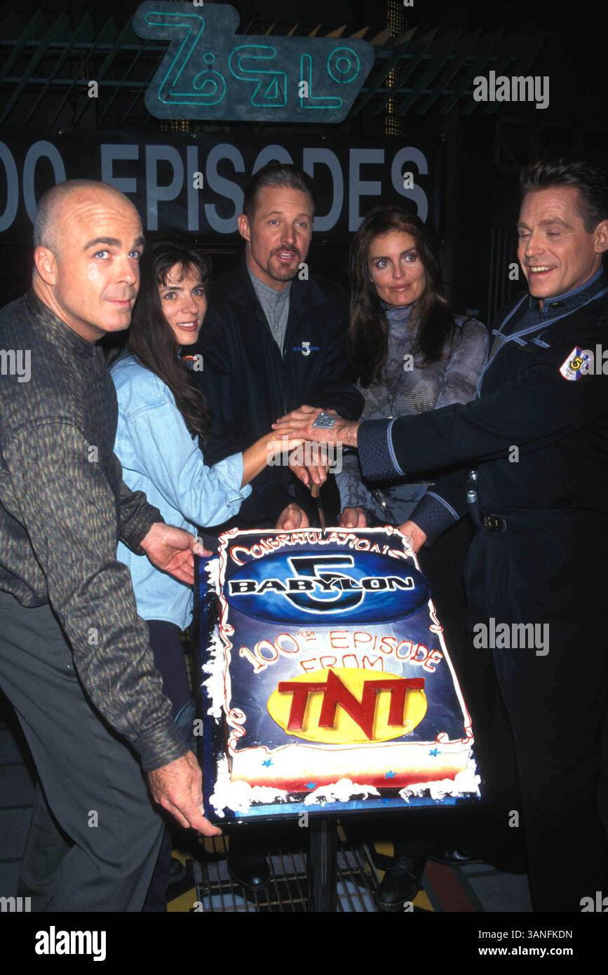 Dec. 00, 1997 - JEFF CONAWAY WITH JERRY DOYLE , MIRA FURLAN , BRUCE BOXLEITNER AND TRACY ...