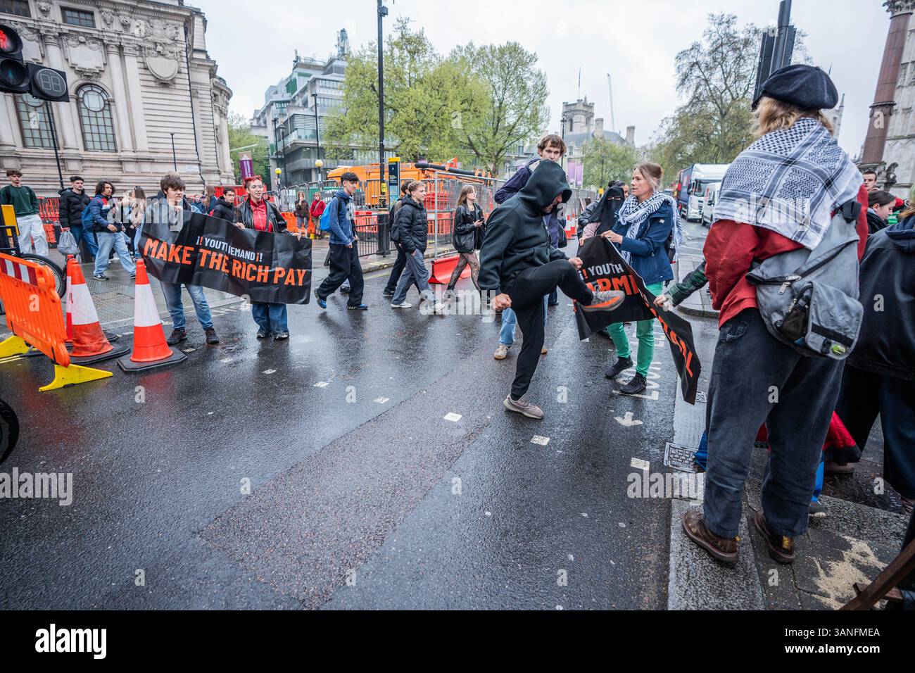 London, England, UK. (15th April/2025) Youth Demand once again ...