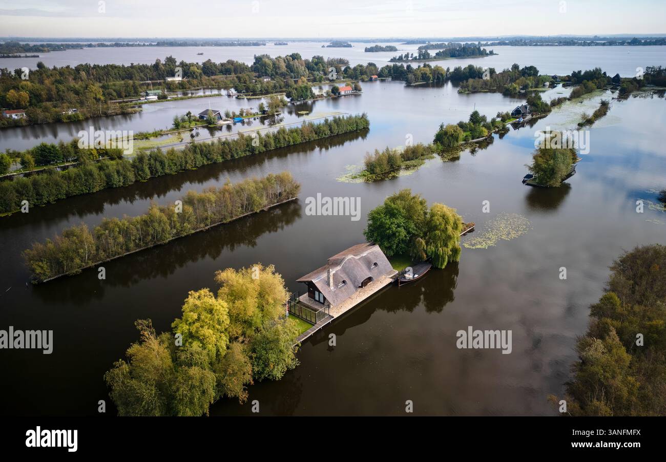 Serene view floating village hi-res stock photography and images - Alamy