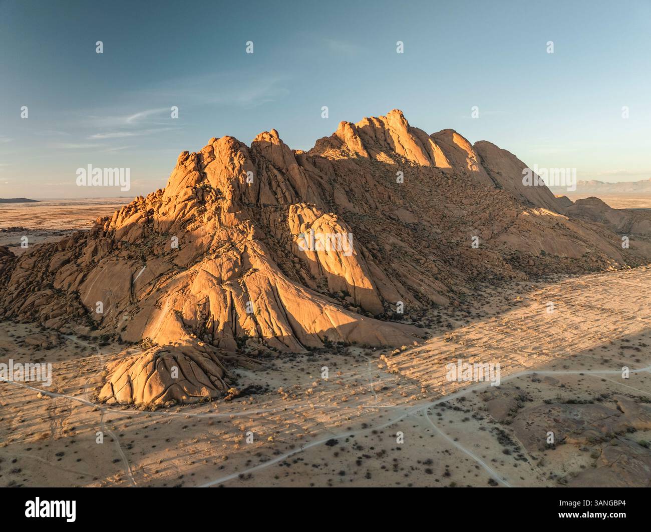 Aerial view of Spitzkoppe Peak in Namib desert, Namibia Stock Photo - Alamy