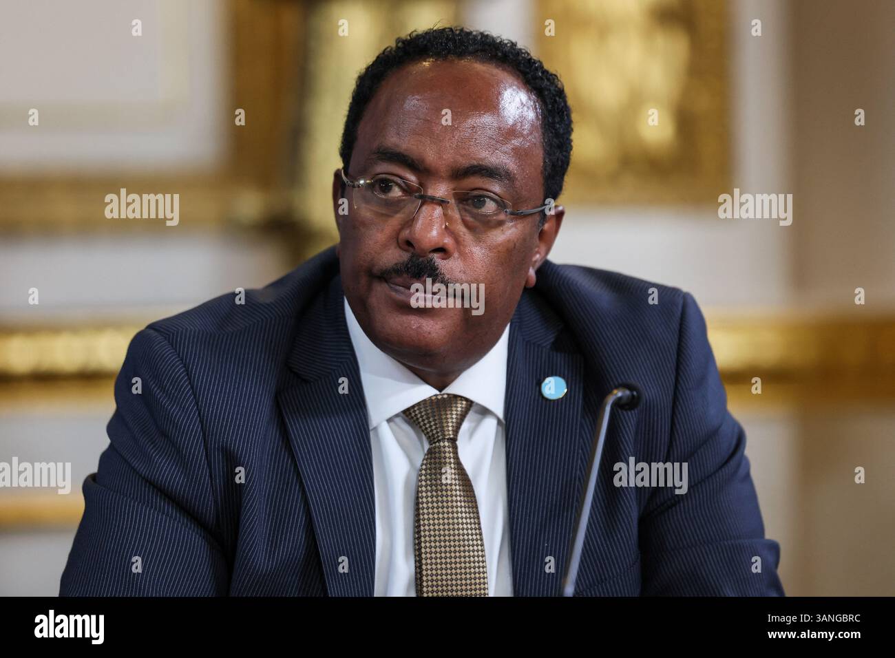 Redwan Hussein, Director General of the National Intelligence and ...