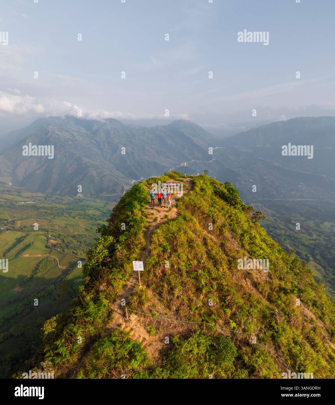 Aerial view of Cerro Tusa, Venecia, Antioquia, Colombia Stock Photo - Alamy