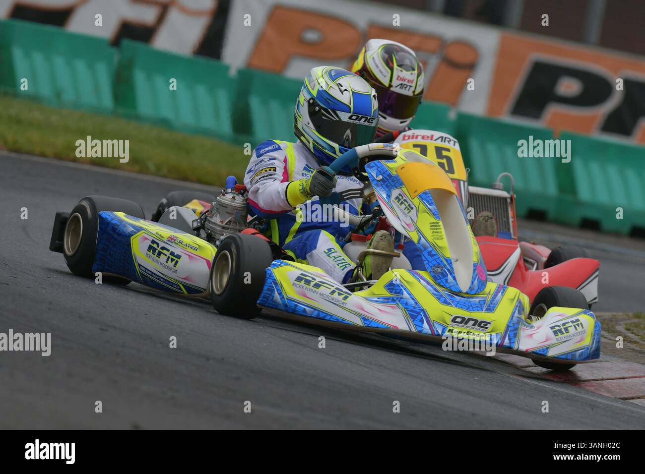 British racing driver Freddie Slater, who is competing in the 2025 ...