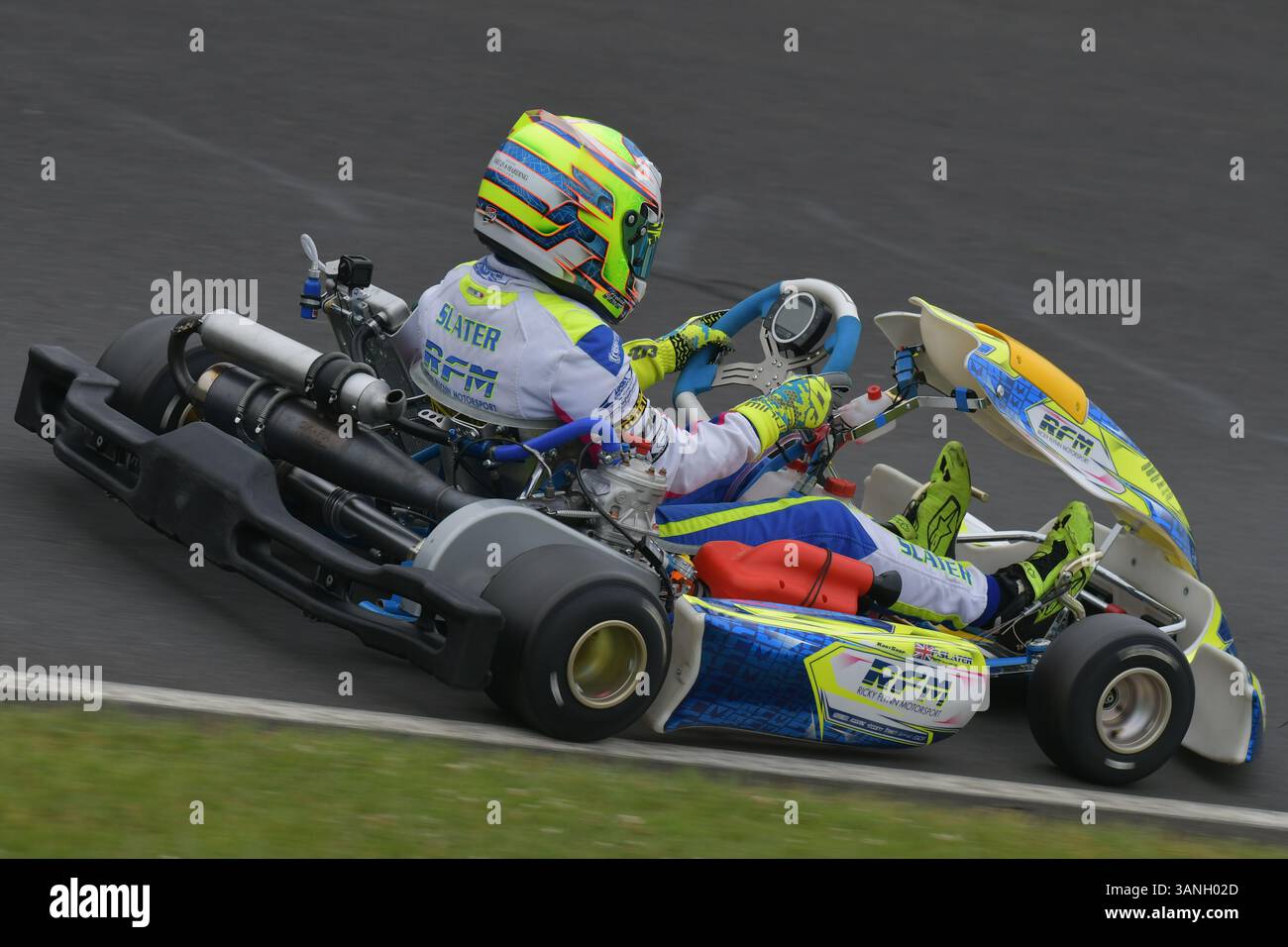 British racing driver Freddie Slater, who is competing in the 2025 ...