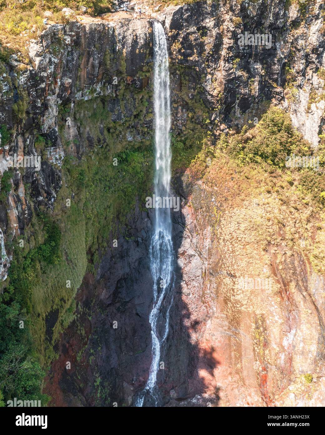 Aerial view of Alexandra Falls, a beautiful waterfalls near Valriche ...