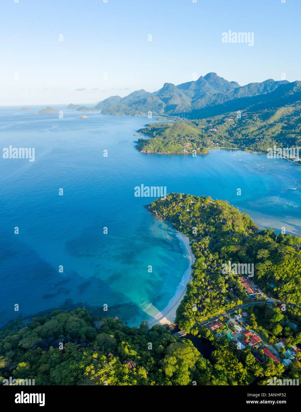 Panoramic aerial view anse hi-res stock photography and images - Alamy