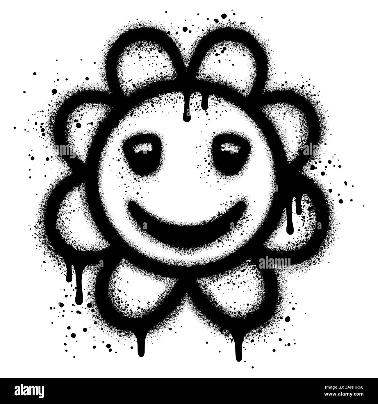 Sunflower in cartoon style hi-res stock photography and images - Alamy