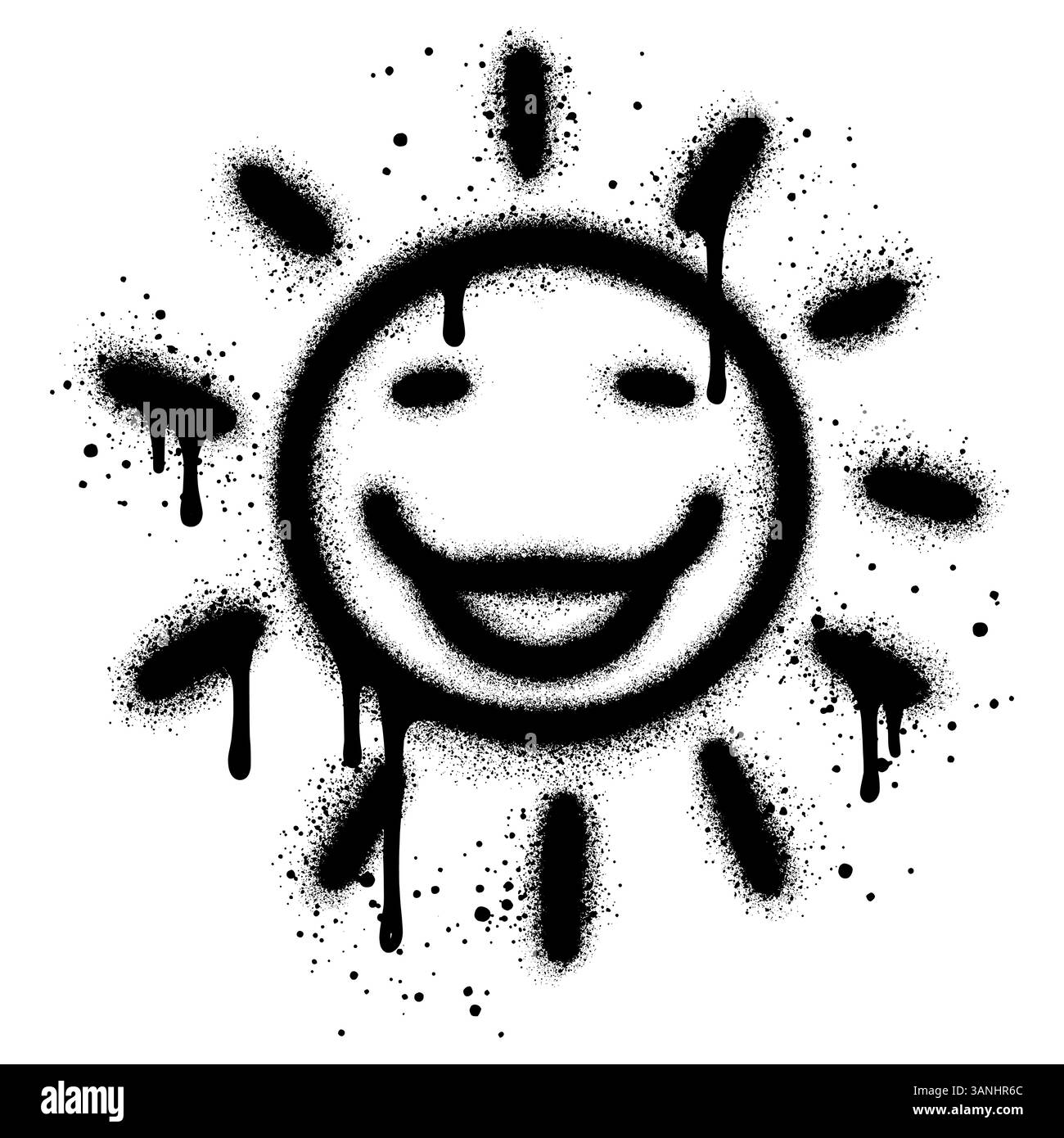 Spray paint can line Black and White Stock Photos & Images - Alamy