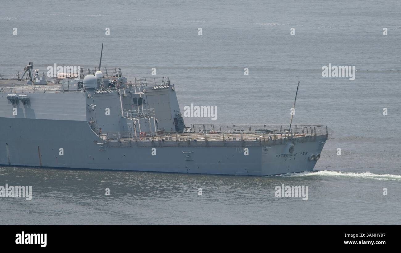 Wayne E Meyer (DDG-108) an Arleigh Burke-class destroyer of the United ...
