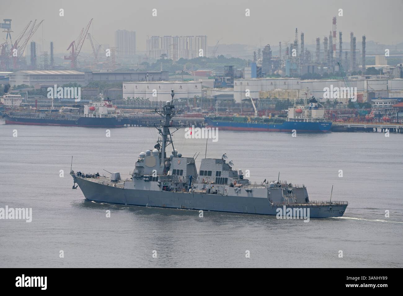 Wayne E Meyer (DDG-108) an Arleigh Burke-class destroyer of the United ...