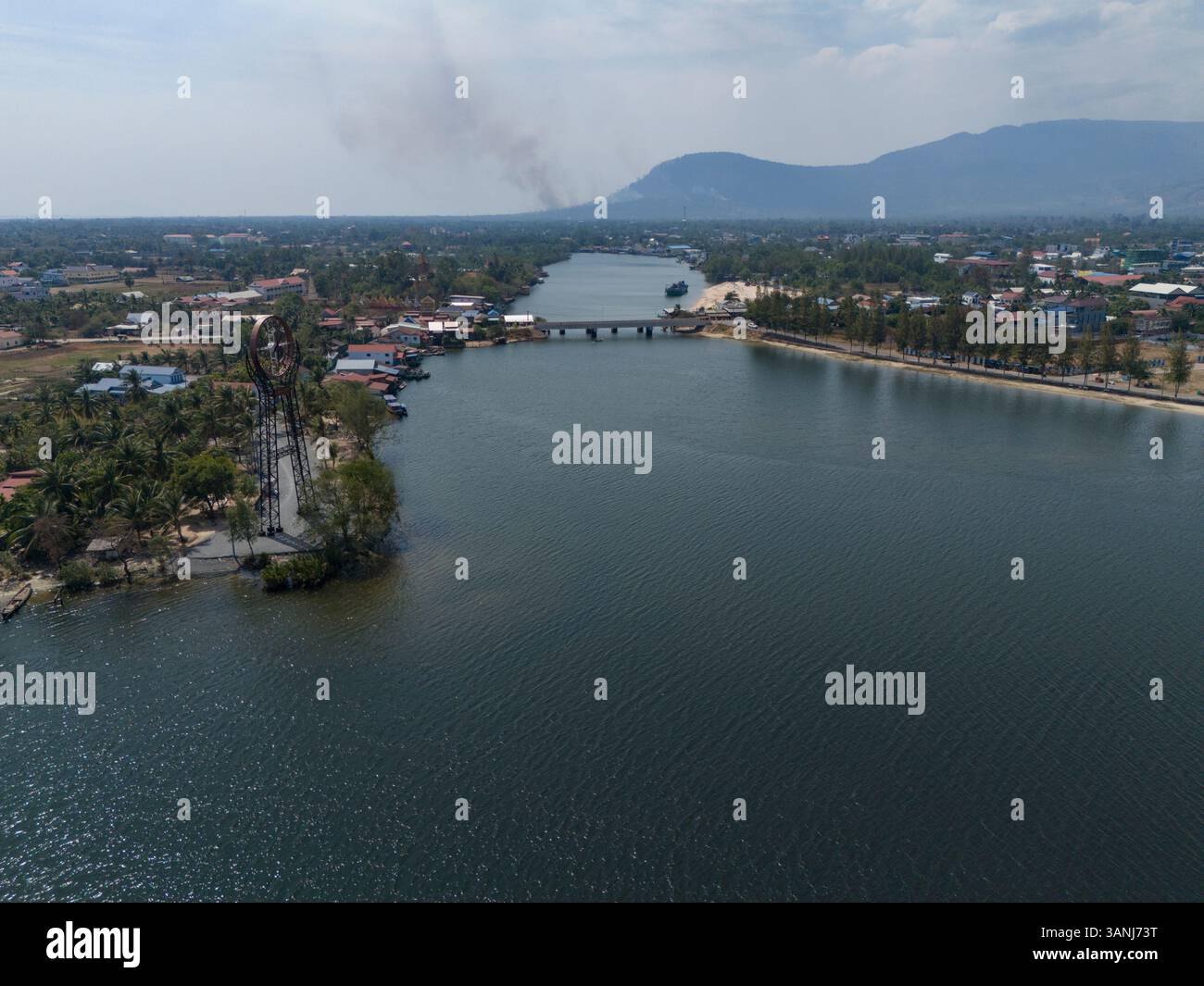 Giant clock kampot city hi-res stock photography and images - Alamy