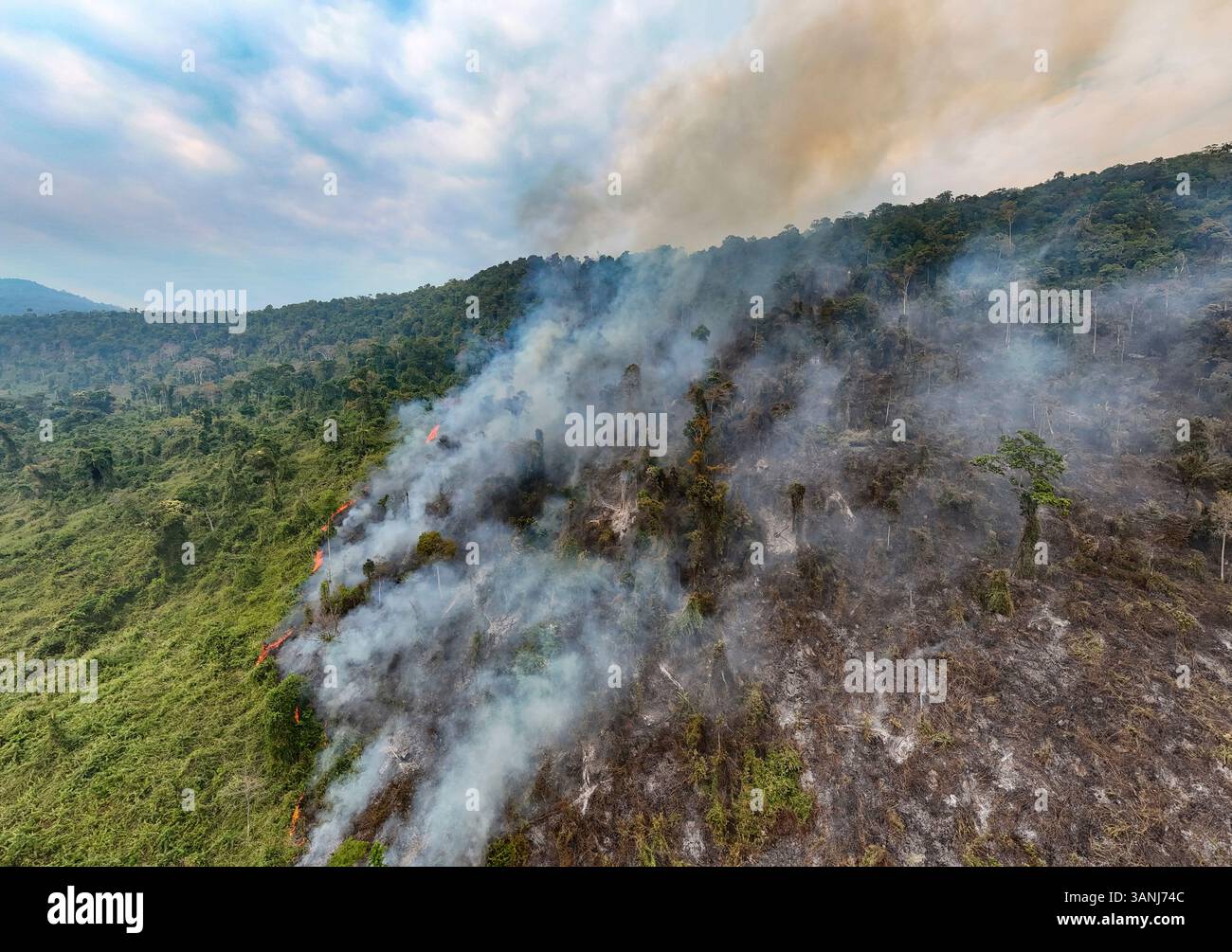 Beautiful scenery bokor mountain hi-res stock photography and images ...
