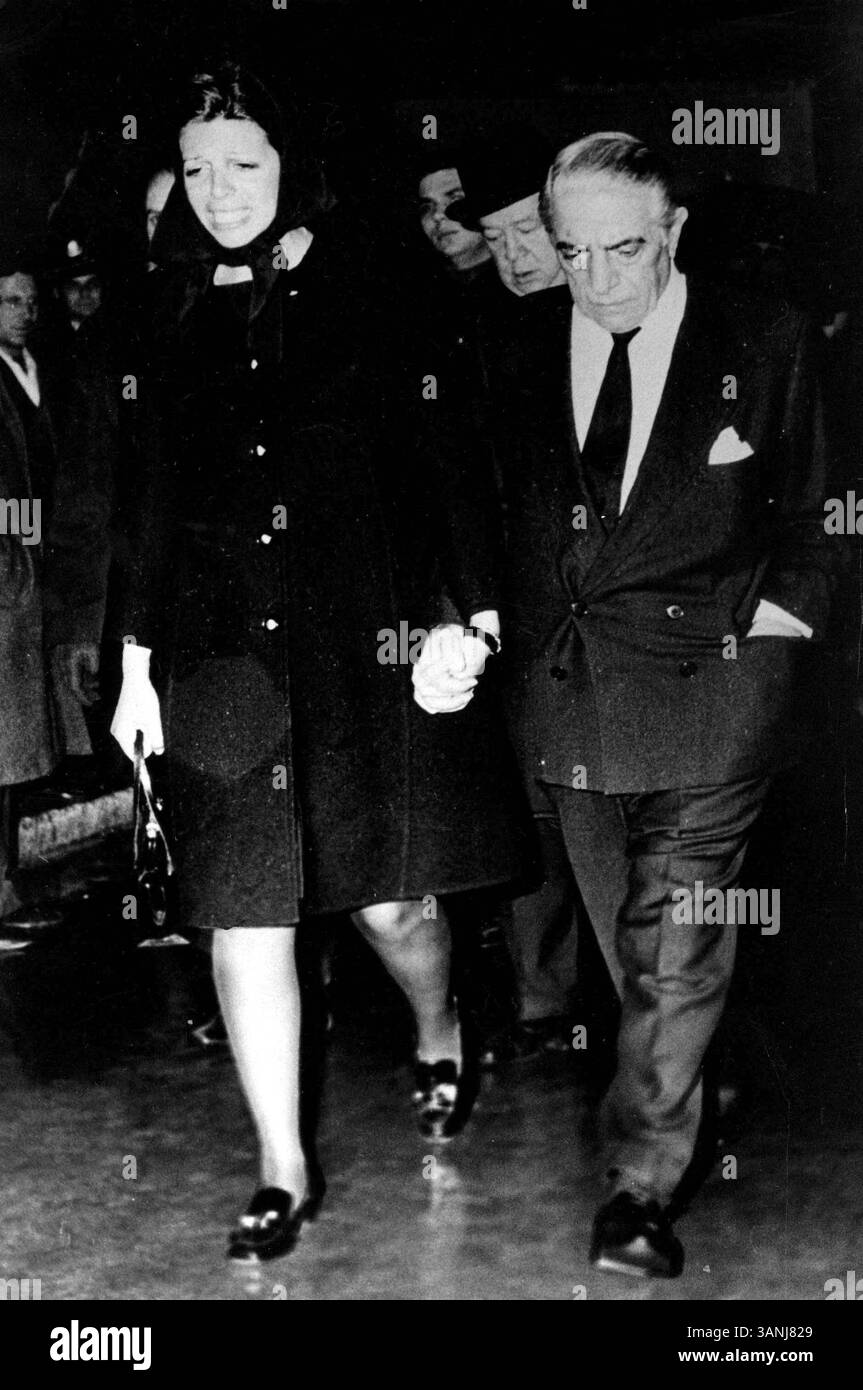 Alexander onassis funeral hi-res stock photography and images - Alamy