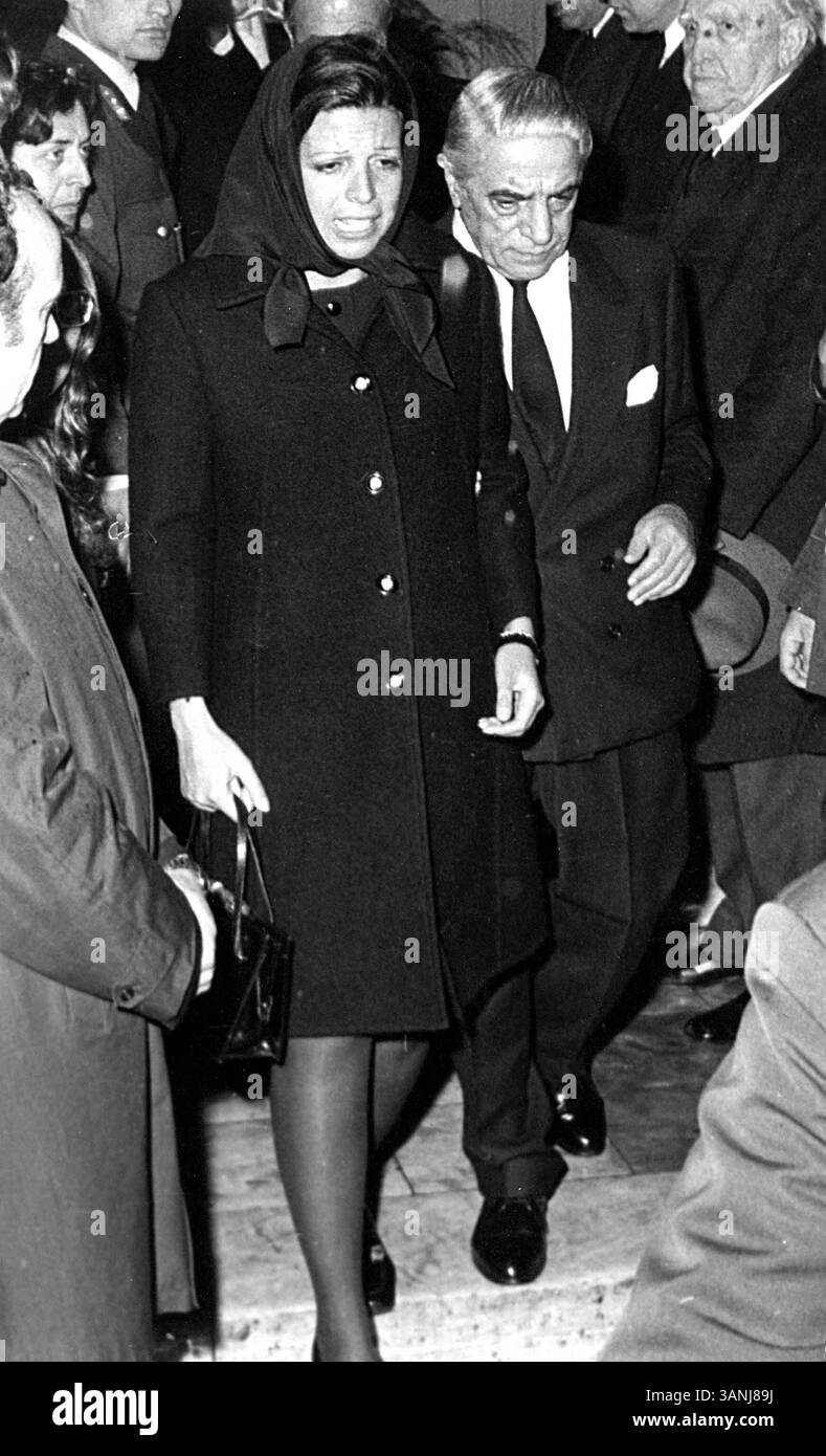 Alexander onassis funeral hi-res stock photography and images - Alamy