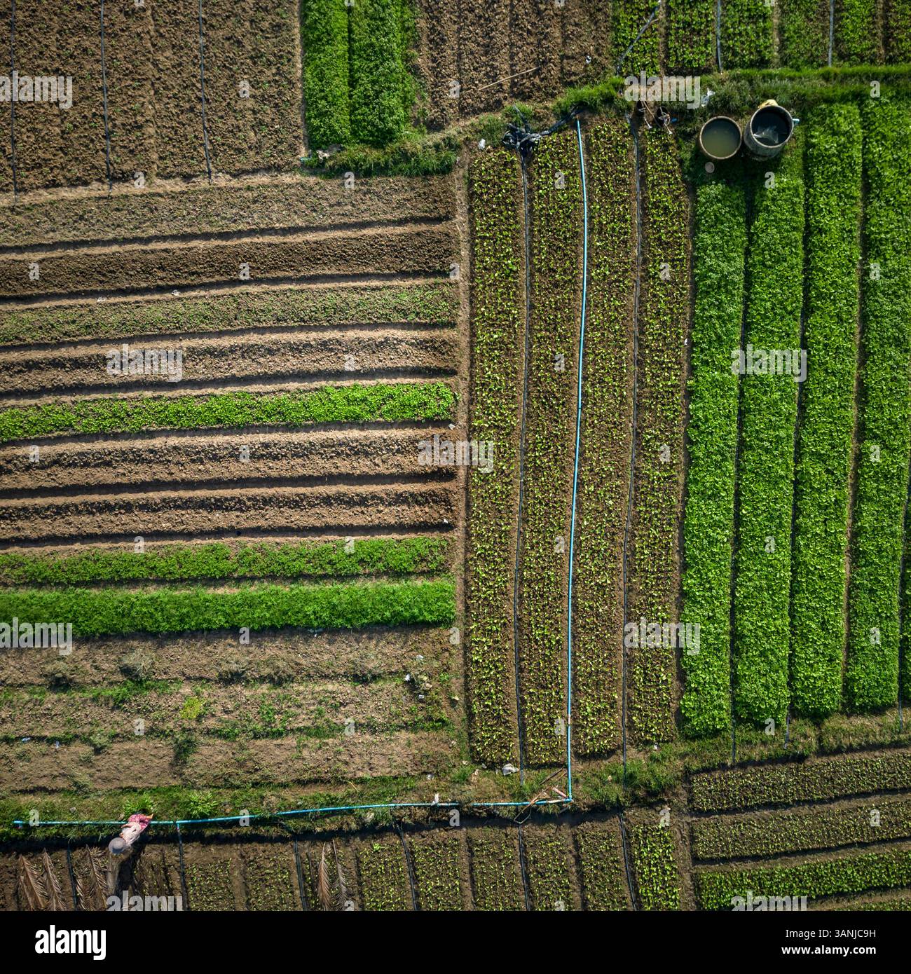 Aerial view of countryside, Kampot province, Cambodia Stock Photo - Alamy