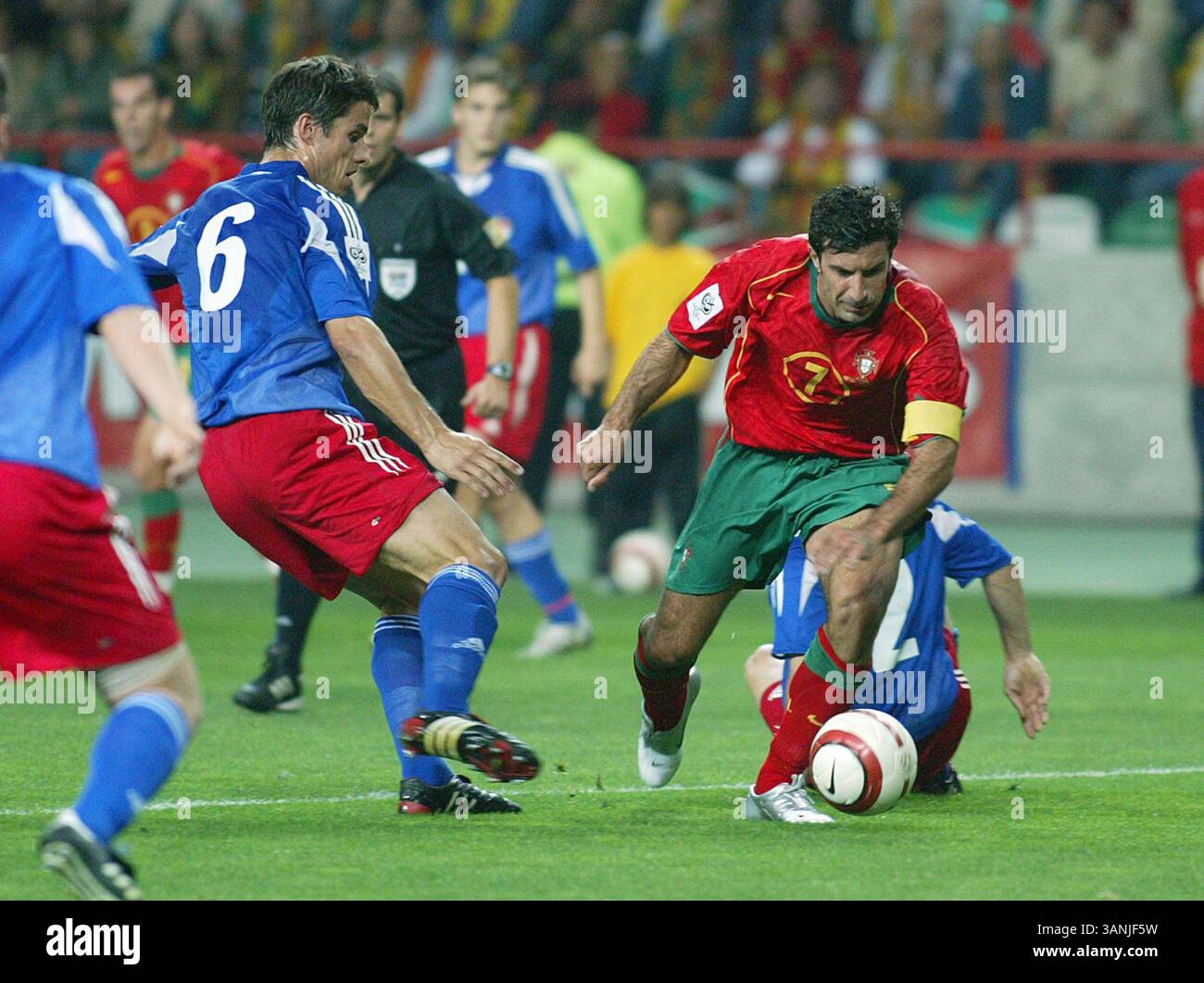 Oct. 8, 2005 - Aveiro, PORTUGAL - 20060224: Luis Figo is one of the ...