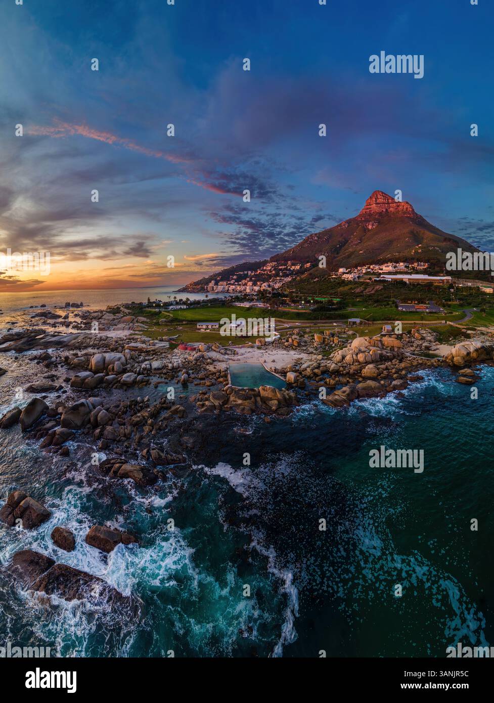 Panoramic aerial view maidens hi-res stock photography and images - Alamy