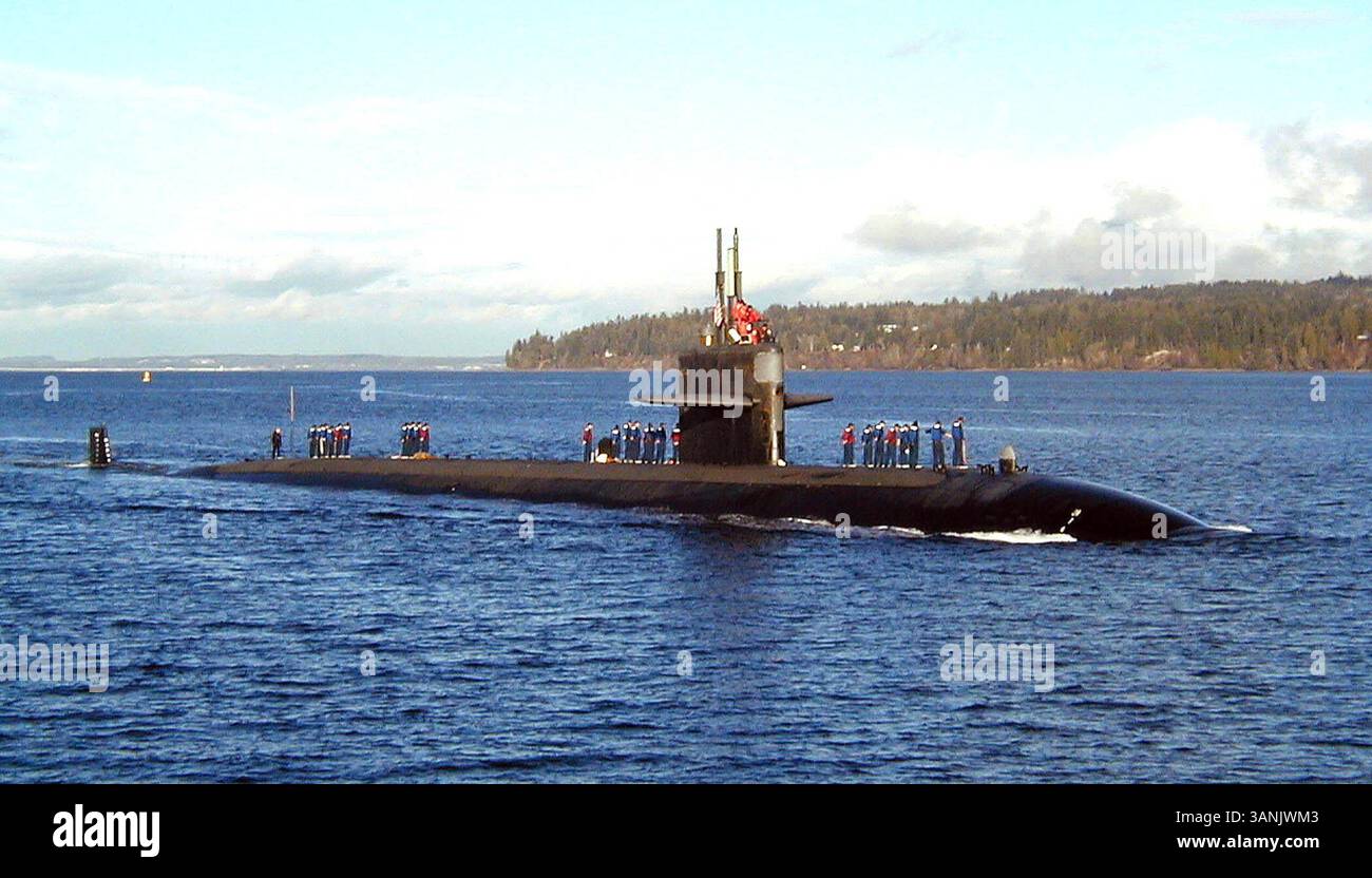 June 17, 2005 - Uss Chicago (Ssn 721, Navy Base Kitsap - Bangor, USA ...