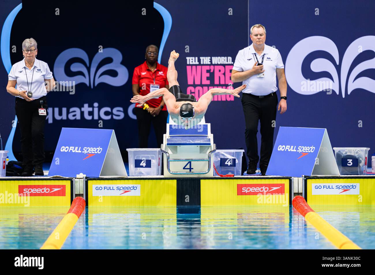 LONDON, UNITED KINGDOM. 15 April, 25. Gregory Butler competes in ...