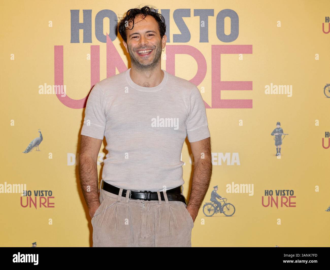 Rome, Quattro Fontane cinema, photocall film "I saw a king". In the ...