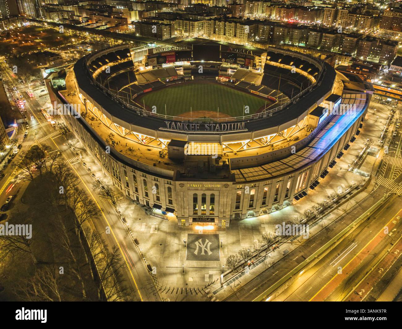 New York City, United States - 29 March 2023: Aerial view of ...