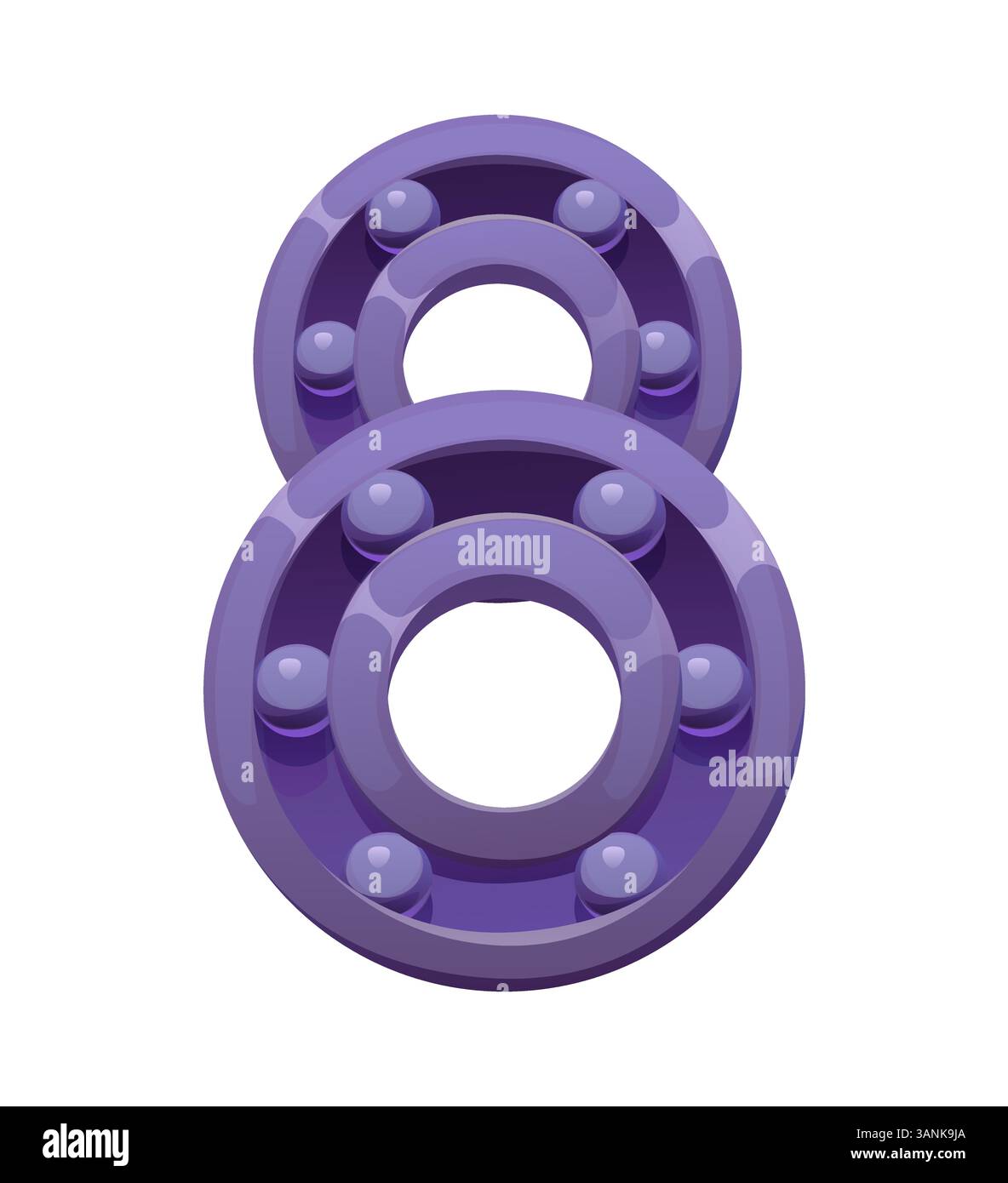 Car racing competition font bearing digit 8 eight. Bike race motorsport math typeface number ...