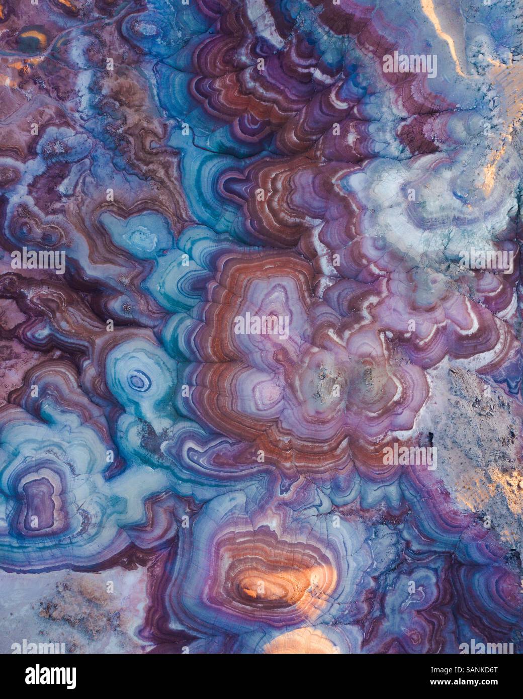 Dynamic swirl of earthy tones hi-res stock photography and images - Alamy