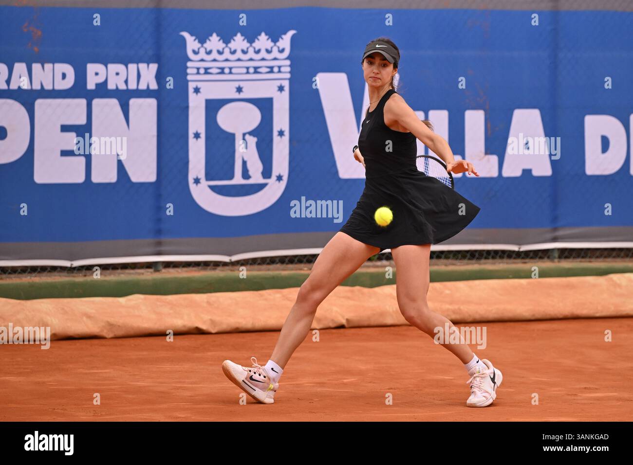 April 14, 2025, Madrid, Madrid, Spain: AMANDA MONTES KHAGHANI playing ...