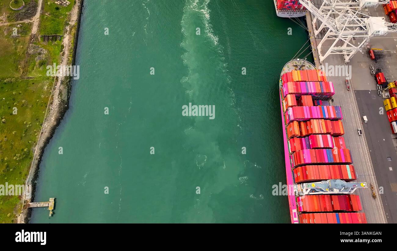 Los Angeles, United States - March 2025: Aerial View of Long Island ...