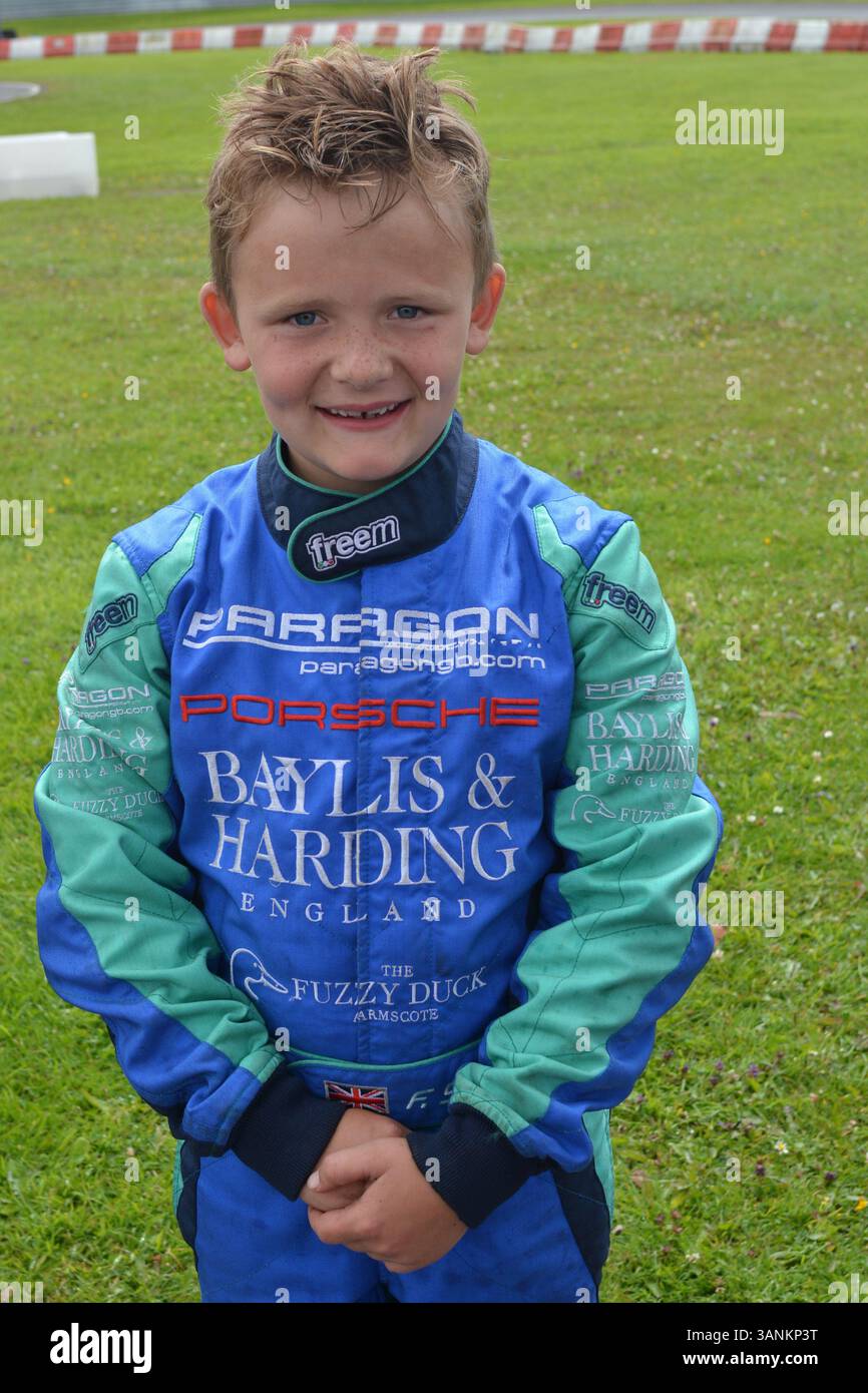 British racing driver Freddie Slater, who is competing in the 2025 ...