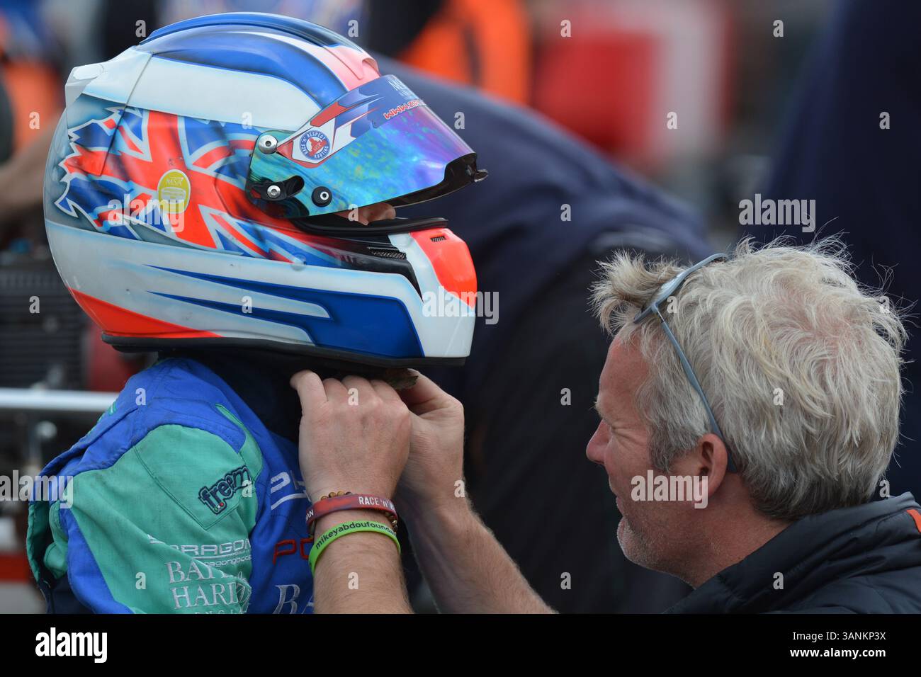 British racing driver Freddie Slater, who is competing in the 2025 ...