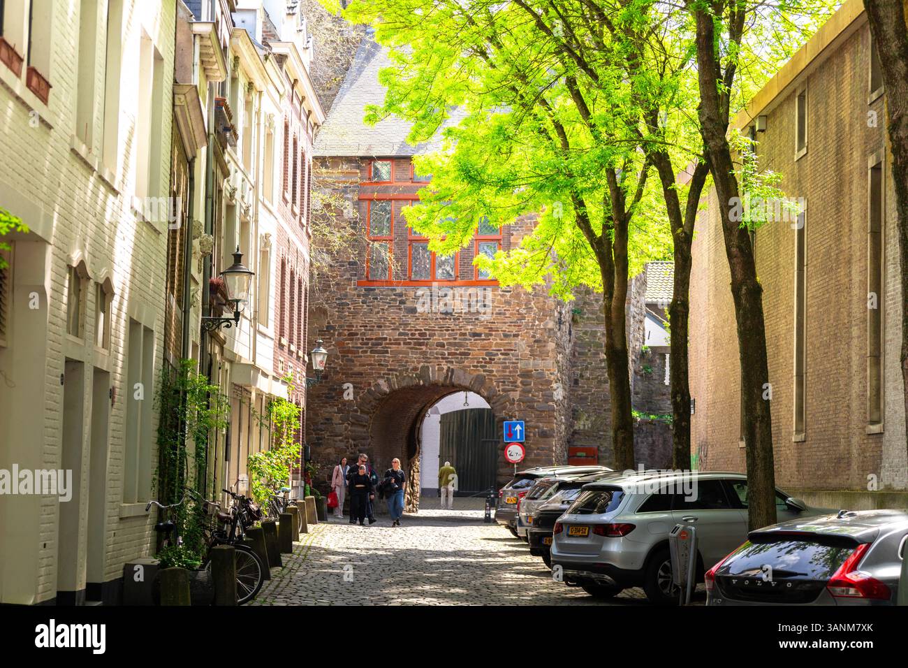 Ancient architecture of castles in the city Stock Photo - Alamy